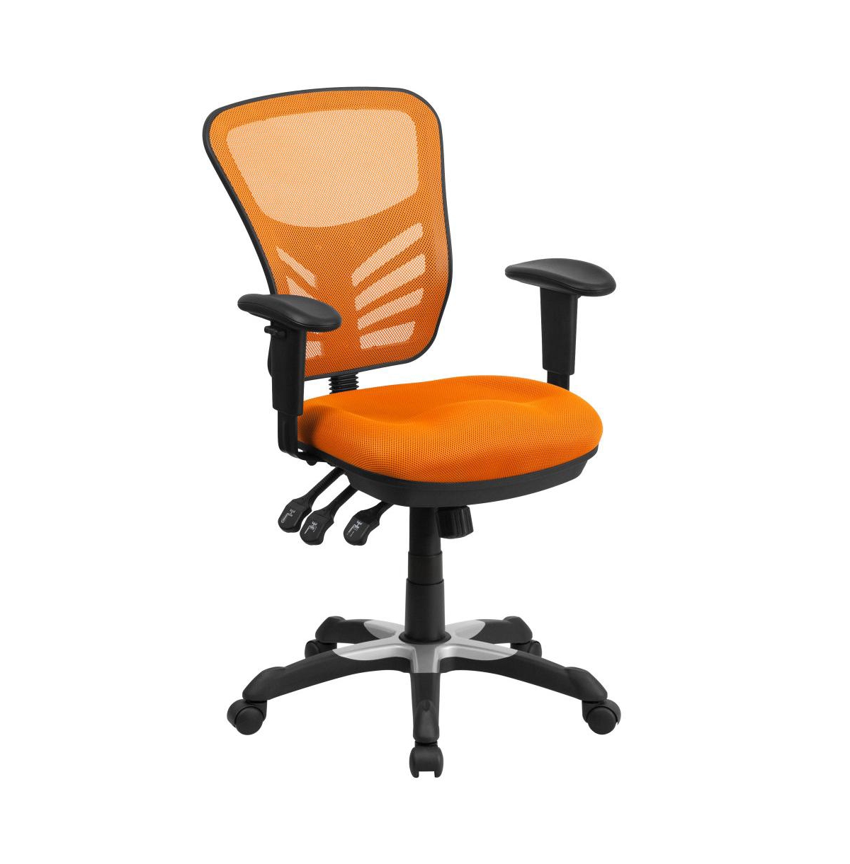 Click here for Mid-Back Mesh Triple Paddle Swivel Ergonomic Offic... prices