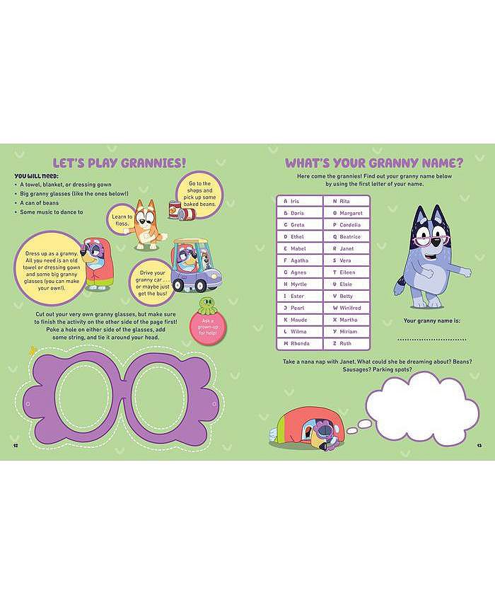 Barnes & Noble Bluey - Big Book Of Games - An Activity Book by Penguin ...