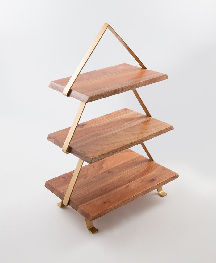 Thirstystone 3 Tier Christmas Tree Server - Macy's