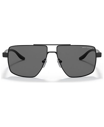 A|X Armani Exchange Men's Polarized Sunglasses, AX2037S - Macy's
