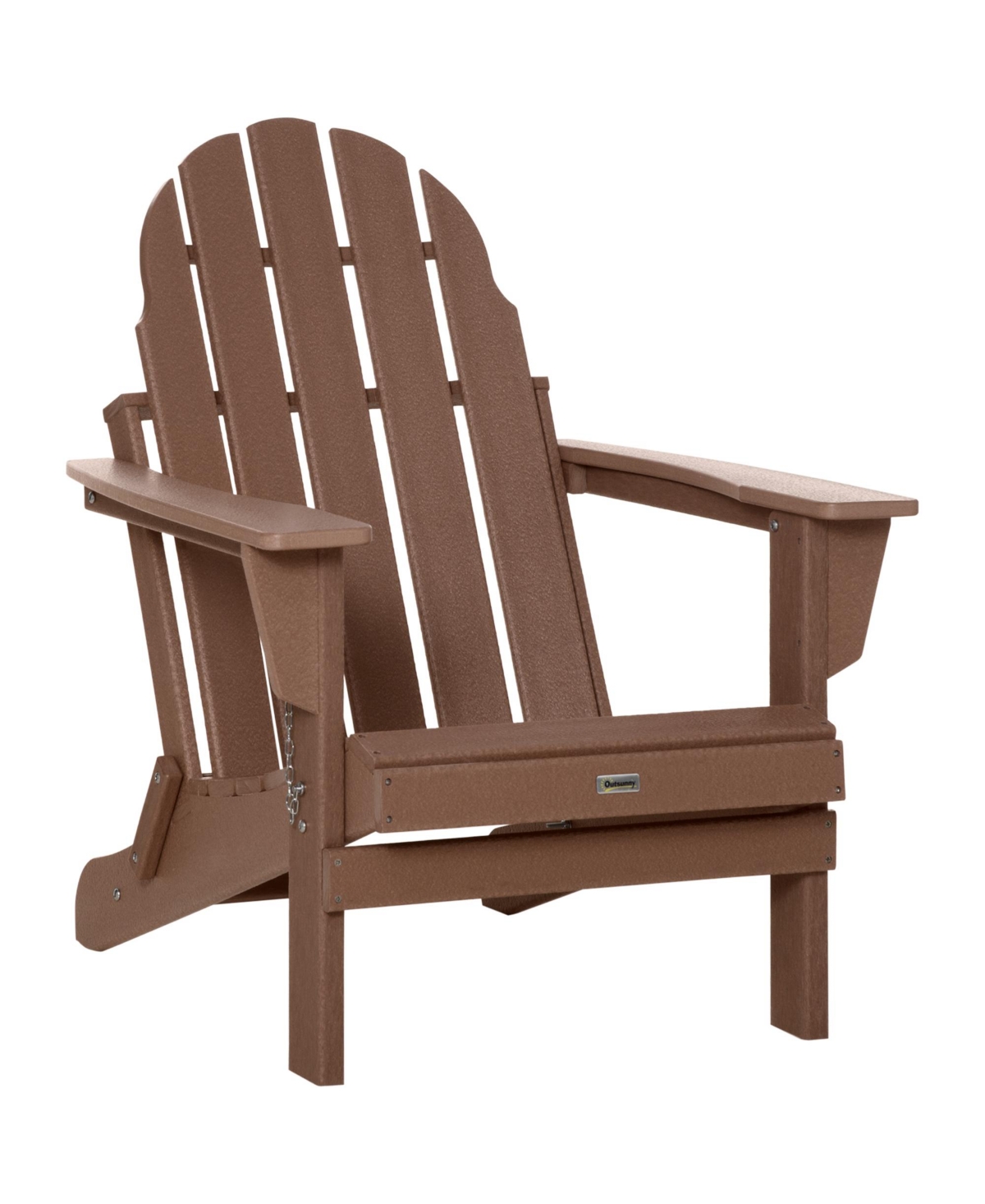 Click here for Outsunny Folding Adirondack Chair  All Weather Out... prices