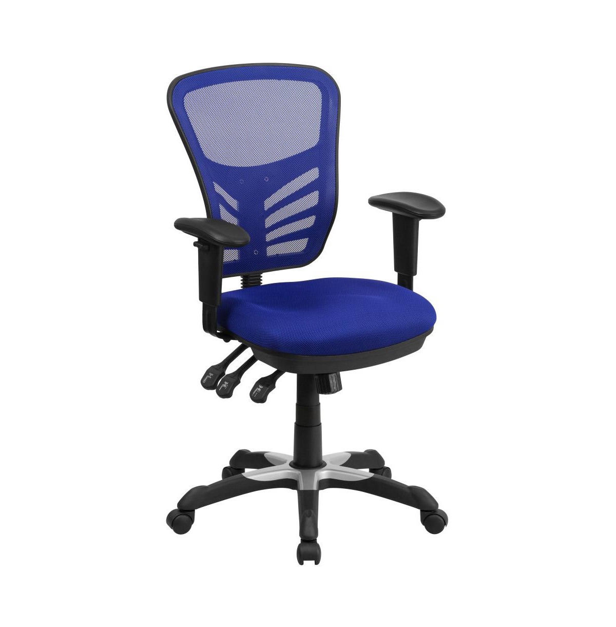 Click here for Mid-Back Mesh Triple Paddle Swivel Ergonomic Offic... prices