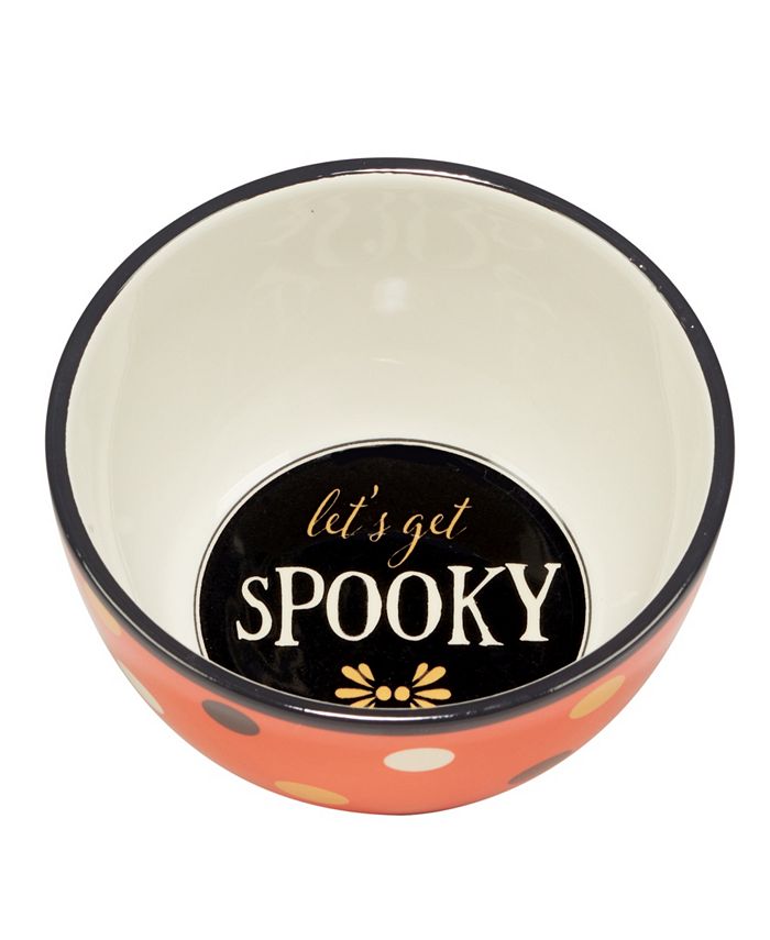 Certified International Spooky Halloween Set of 4 Ice Cream Bowls ...