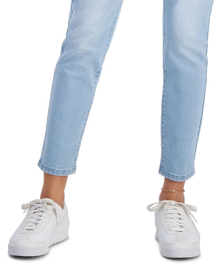 Gogo Jeans Juniors' High-Waisted Soft-Stretch Skinny Jeans - Macy's