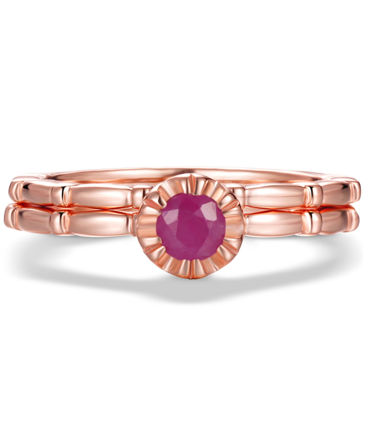 Click here for 2-Pc. Set Ruby Bridal Set (1/3 ct. t.w.) in 14k Go... prices