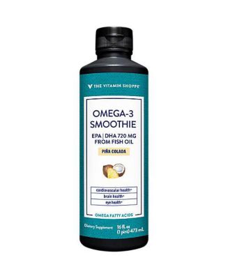 The Vitamin Shoppe Fish Oil Smoothie - Cardiovascular, Brain, & Eye ...