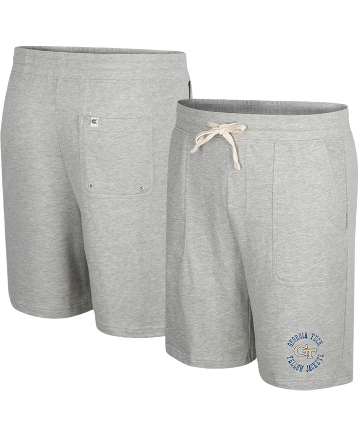 Click here for Mens Colosseum Heather Gray Georgia Tech Yellow Ja... prices