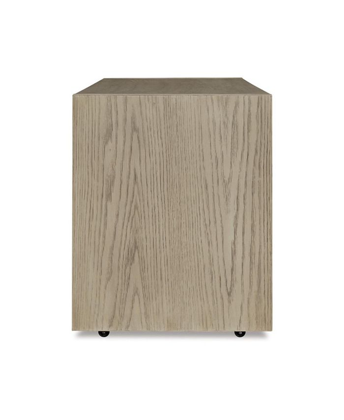 Signature Design By Ashley Dalenville Over Ottoman Table - Macy's