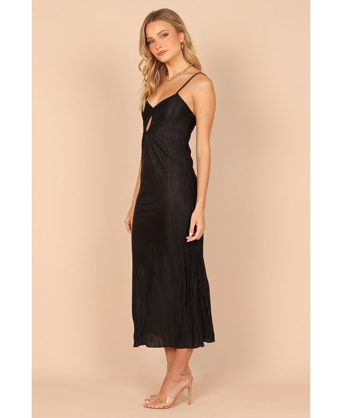 Petal and Pup Women's Frenchie Cut Out Pleated Midi Dress - Macy's