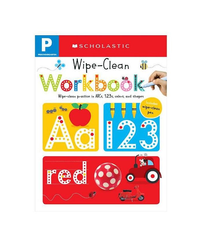Barnes & Noble Pre-K Wipe-Clean Workbook- Scholastic Early Learners ...