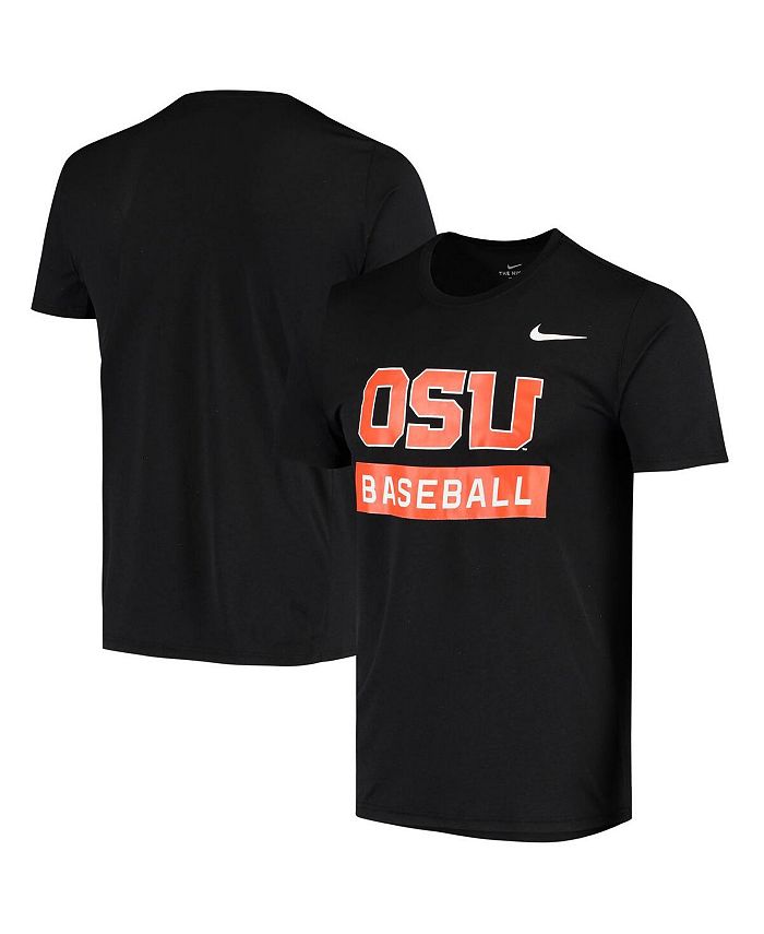 Nike Men's Black Oregon State Beavers Baseball Logo Stack Legend ...