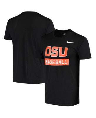 Men's Nike Black Oregon State Beavers Baseball Logo Stack Legend ...