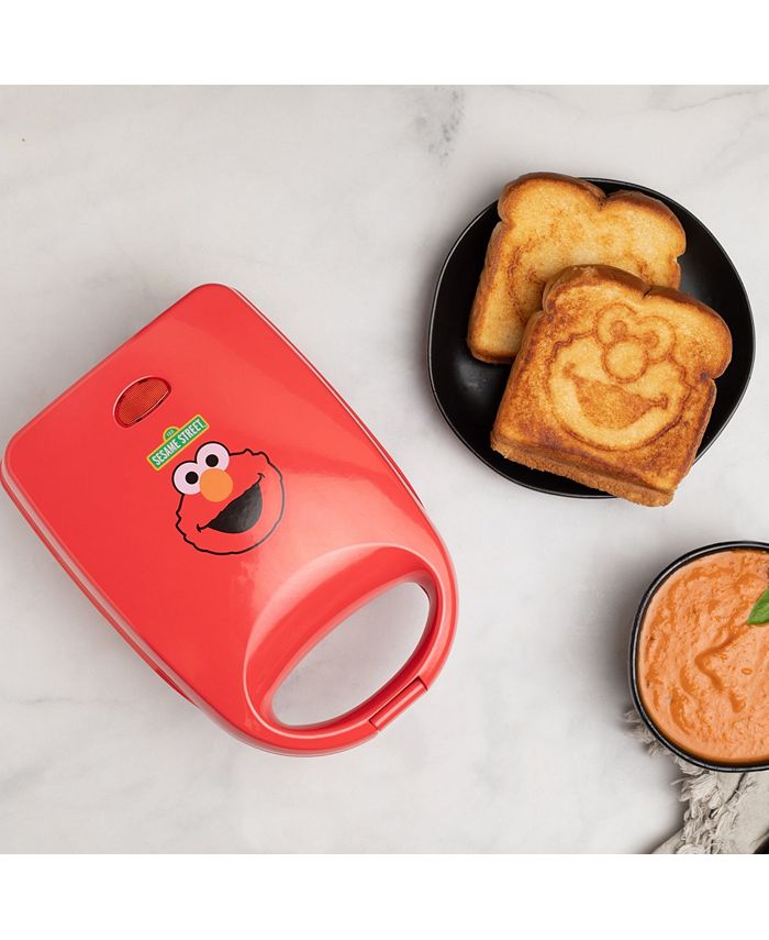 Uncanny Brands Sesame Street Elmo Single Sandwich Maker - Sesame Street ...