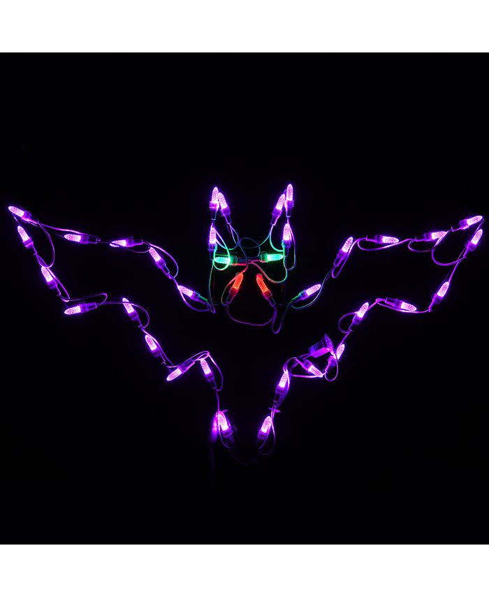 National Tree Company 25" Halloween Lighted Bat Trio Decoration Set ...