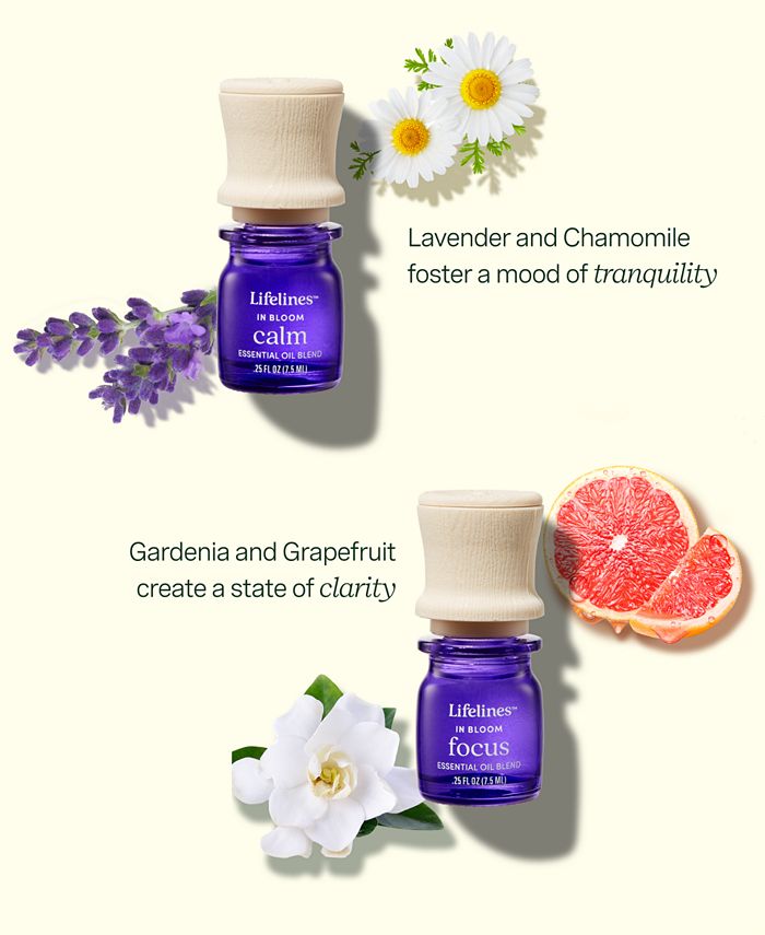 Lifelines Essential Oil Blends - in Bloom, 4 Pack - Macy's