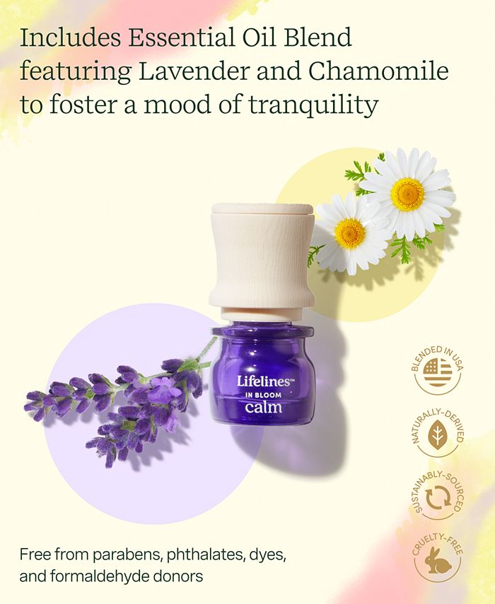 Lifelines Bath Diffuser Plus Essential Oil Blend, Set - 2 Pack - Macy's