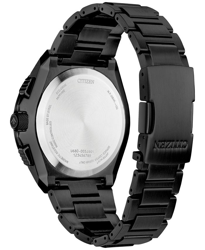 Citizen Eco-Drive Men's Chronograph Promaster Air Skyhawk Black-Tone ...