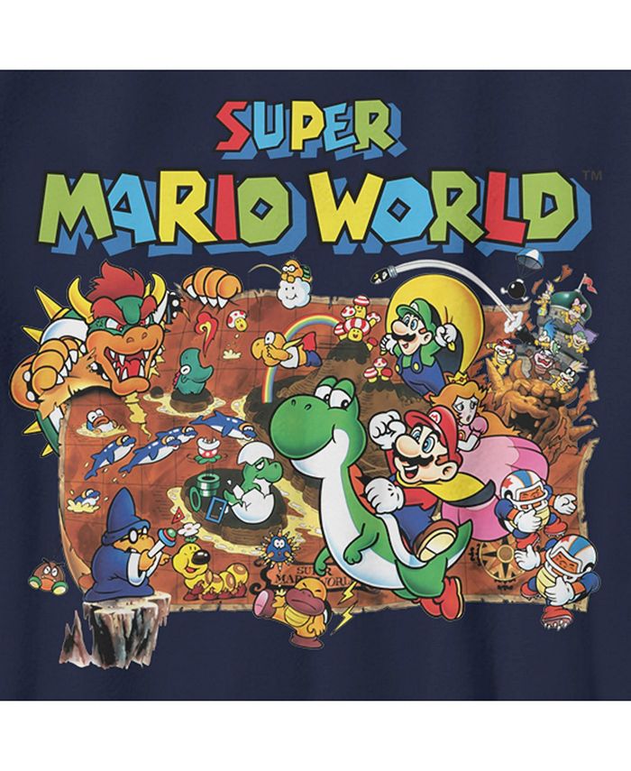 Nintendo Boy's Super Mario World Poster Child T-Shirt - Macy's