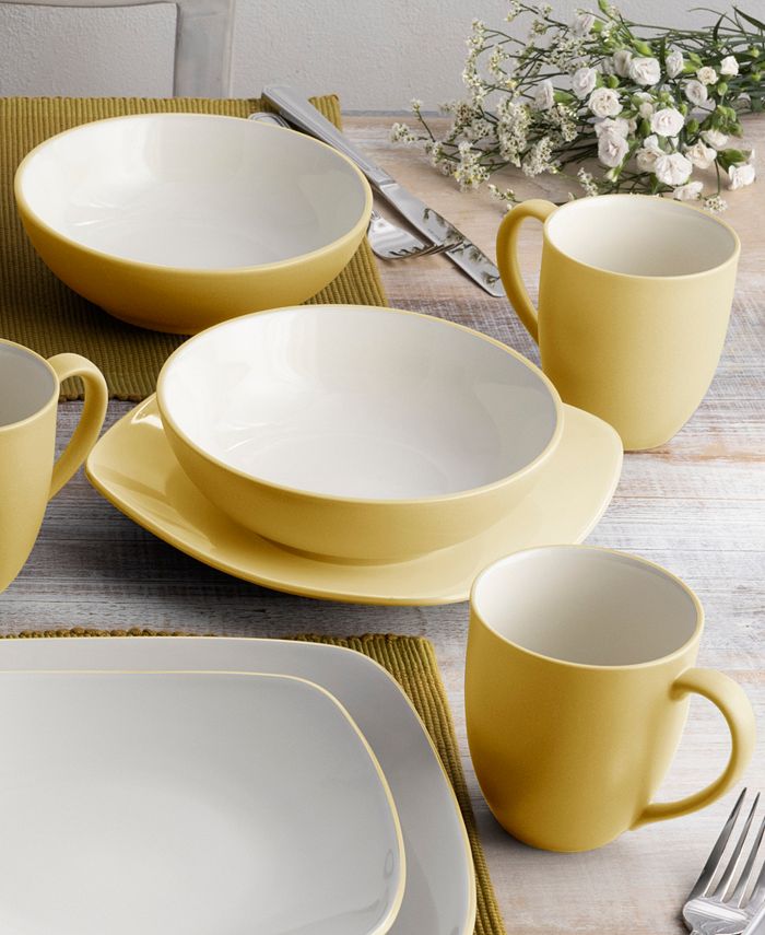 Noritake Colorwave Square 16-Pc. Dinnerware Set, Service for 4 - Macy's