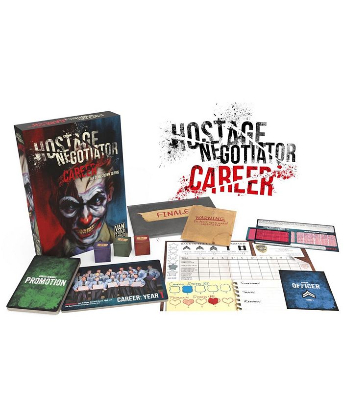 University Games Van Ryder Games Hostage Negotiator Strategy Game ...