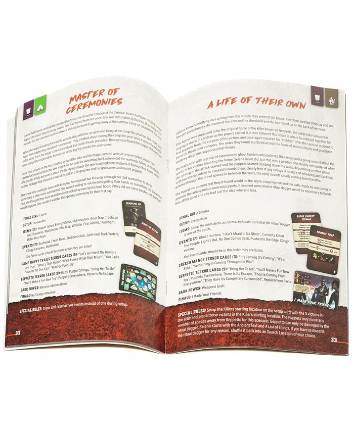 University Games Van Ryder Games Final Girl Lore Scenario Book Series 1 ...