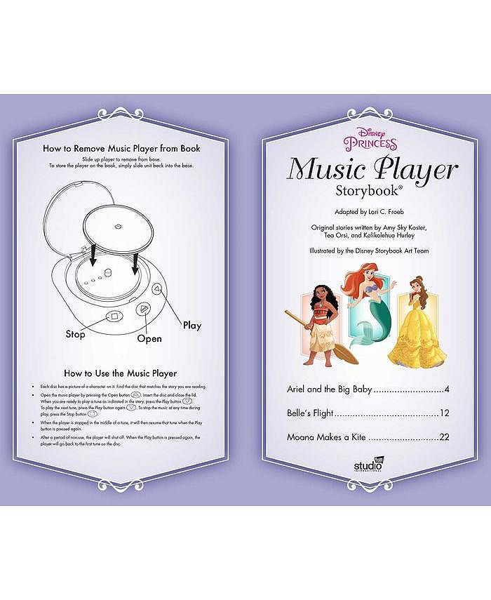 Barnes & Noble Disney Princess Music Player Storybook by Editors of ...