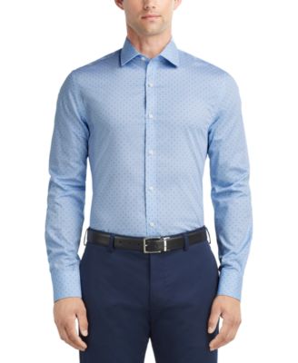Tommy Hilfiger Men s Slim Fit Wrinkle Free Stretch Twill Dress Shirt Macy s