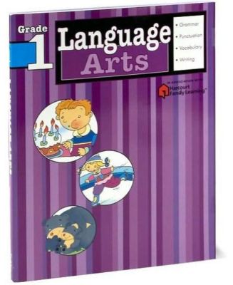 Language Arts: Grade 1 (Flash Kids Harcourt Family Learning) by Flash ...