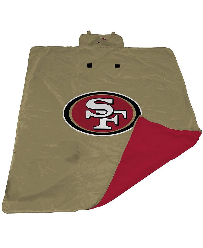 Logo Brands Gold San Francisco 49ers 60'' x 80'' All-Weather XL Outdoor ...