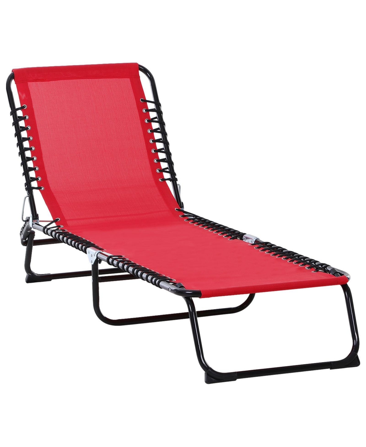 Click here for Outsunny Outdoor Folding Chaise Lounge Chair  Port... prices