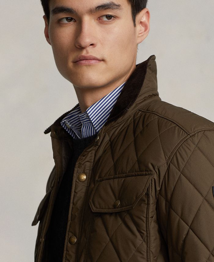 Polo Ralph Lauren Men's Water-Repellent Quilted Jacket - Macy's