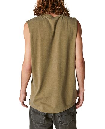 Lucky Brand Men's Venice Burnout Muscle Sleeveless Tank - Macy's