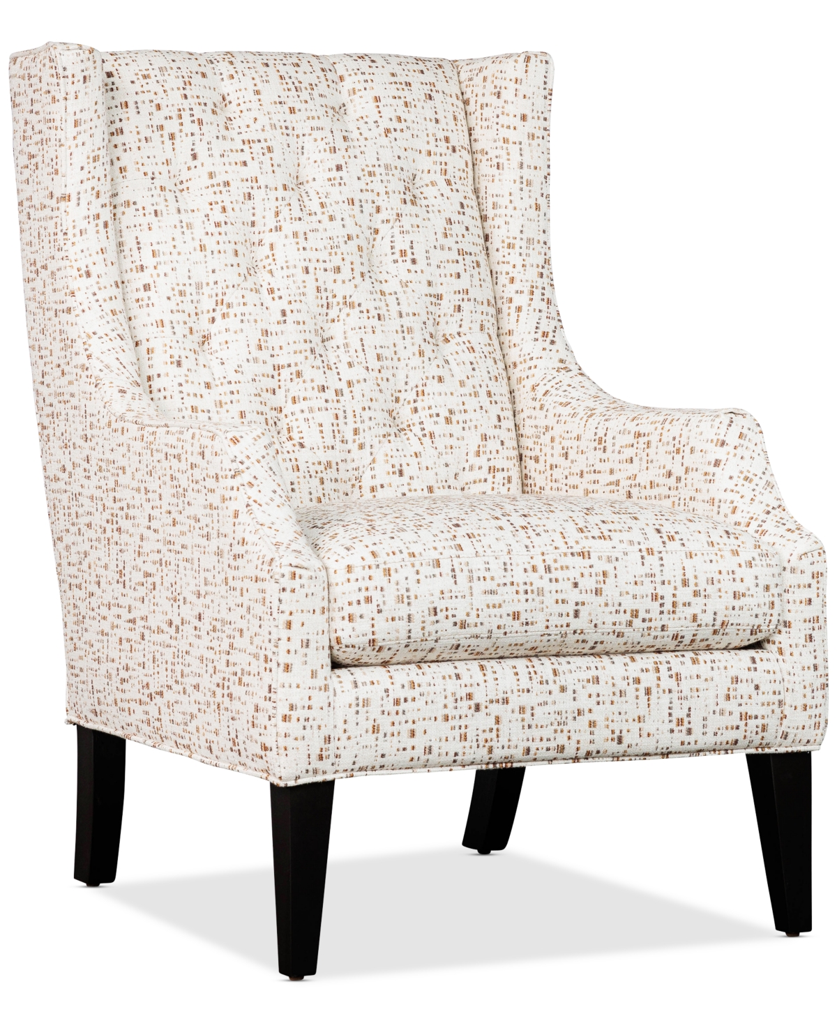 Click here for Landow Fabric Wing Chair  Created for Macys - Bark prices