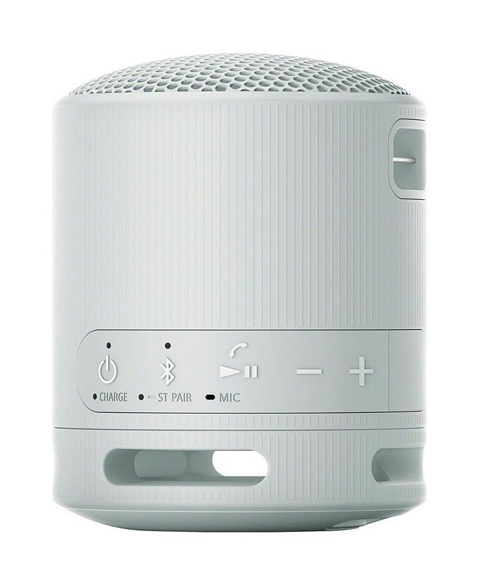 Sony XB100 Compact Bluetooth Speaker - Light Gray - Macy's