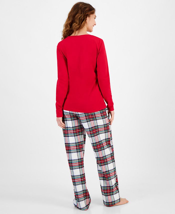 Family Pajamas Matching Women's Mix It Stewart Pajamas Set, Created for ...