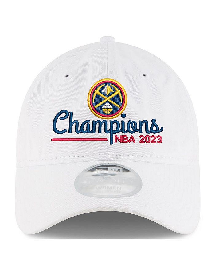 New Era Women's White Denver Nuggets 2023 NBA Finals Champions Script ...