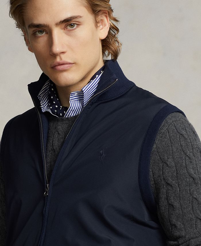 Polo Ralph Lauren Men's Hybrid Sweater Vest - Macy's