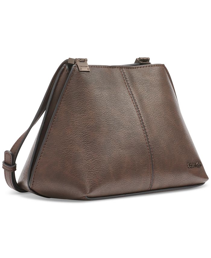 Calvin Klein Granite Adjustable Crossbody with Magnetic Snap - Macy's
