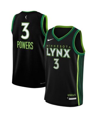 Big Boys and Girls Nike Aerial Powers Black Minnesota Lynx Swingman ...