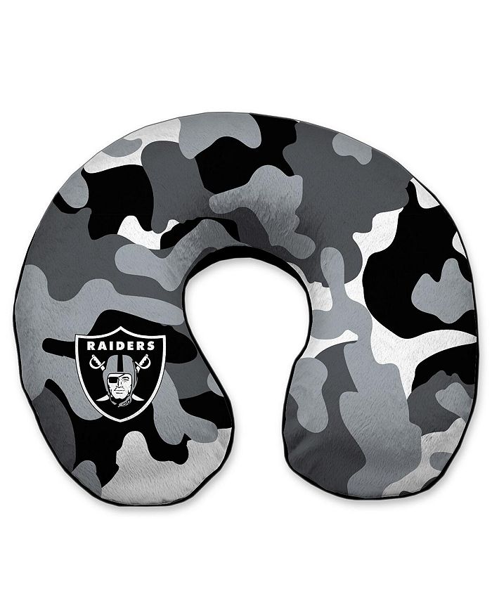 Pegasus Home Fashions Las Vegas Raiders Camo Memory Foam Travel Pillow ...
