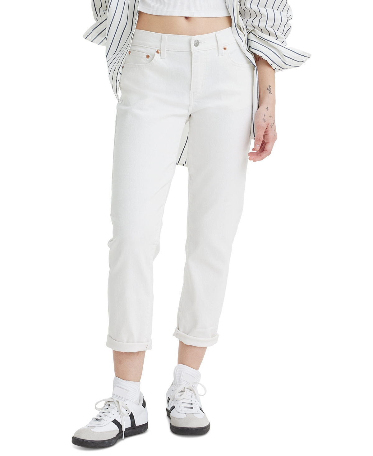 Click here for Levis Womens Relaxed Boyfriend Tapered-Leg Jeans -... prices