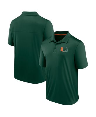 Men's Fanatics Green Miami Hurricanes Polo Shirt - Macy's