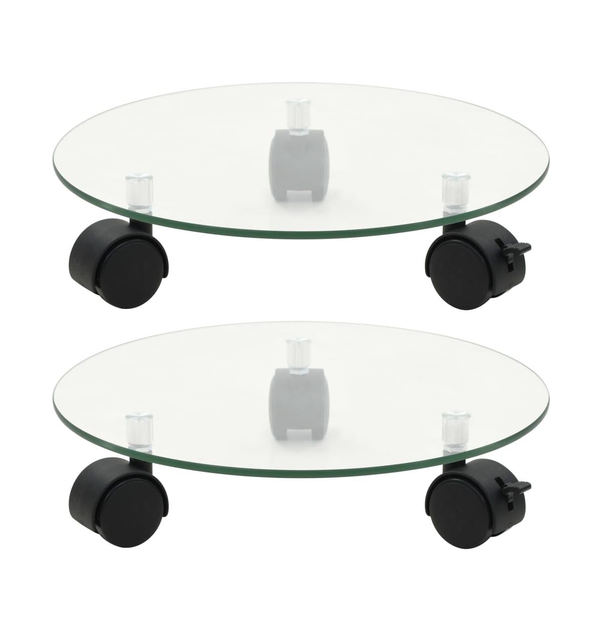 Click here for Plant Rollers 2 pcs Tempered Glass 11 Round prices