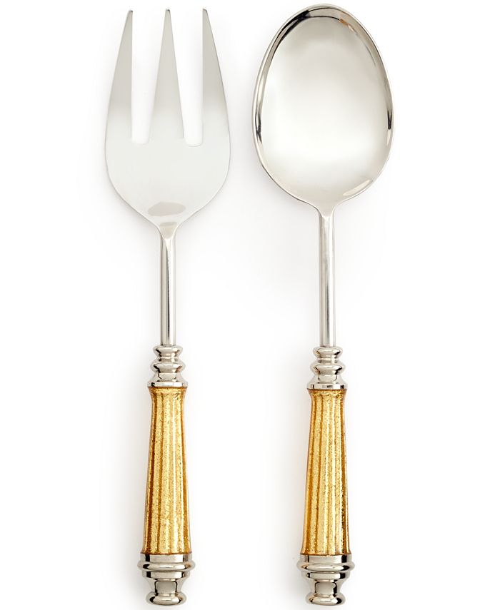 Simply Designz Serveware, Set of 2 Enamel Servers - Macy's