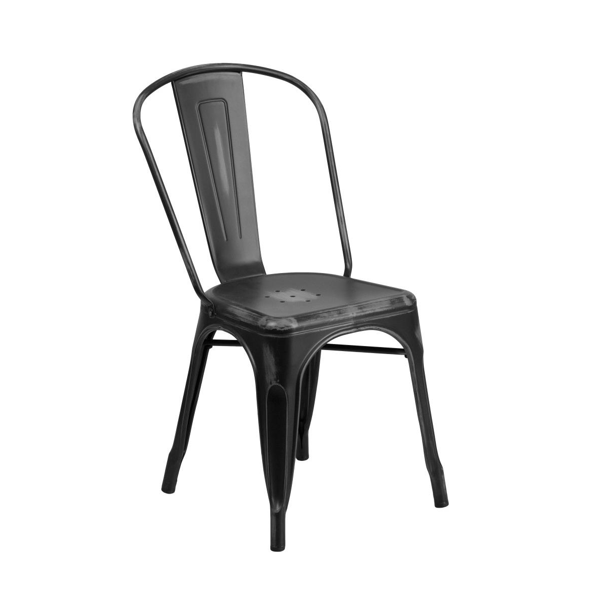 Click here for Banks Indoor/Outdoor Stacking Metal Dining Chair W... prices