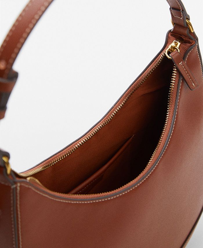 MANGO Women's Short Handle Shoulder Bag - Macy's