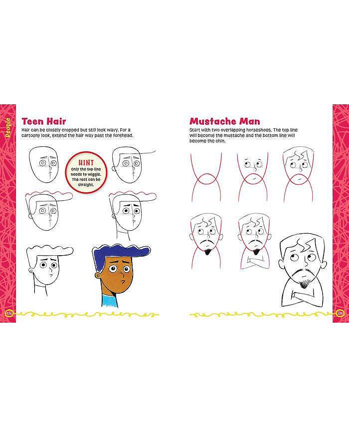 Barnes & Noble Drawing with Squiggles Wiggles- Create 100+ Cartoons ...