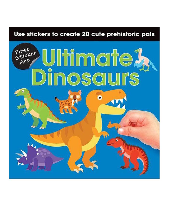 Barnes & Noble First Sticker Art- Ultimate Dinosaurs- Use Stickers to ...