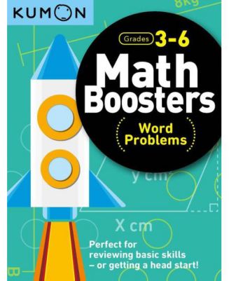 Math Boosters- Word Problems by Kumon Publishing - Macy's