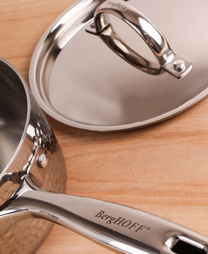 BergHOFF Vintage-Like Tri-Ply 18/10 Stainless Steel 6 Piece Starter ...